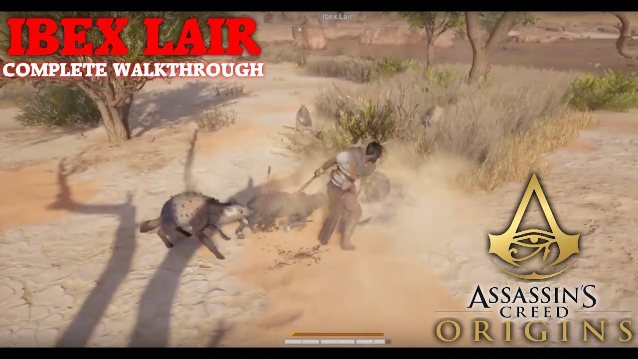 Assassin's Creed Origins - Ibex Lair - Kill Animal - Location Objective ...