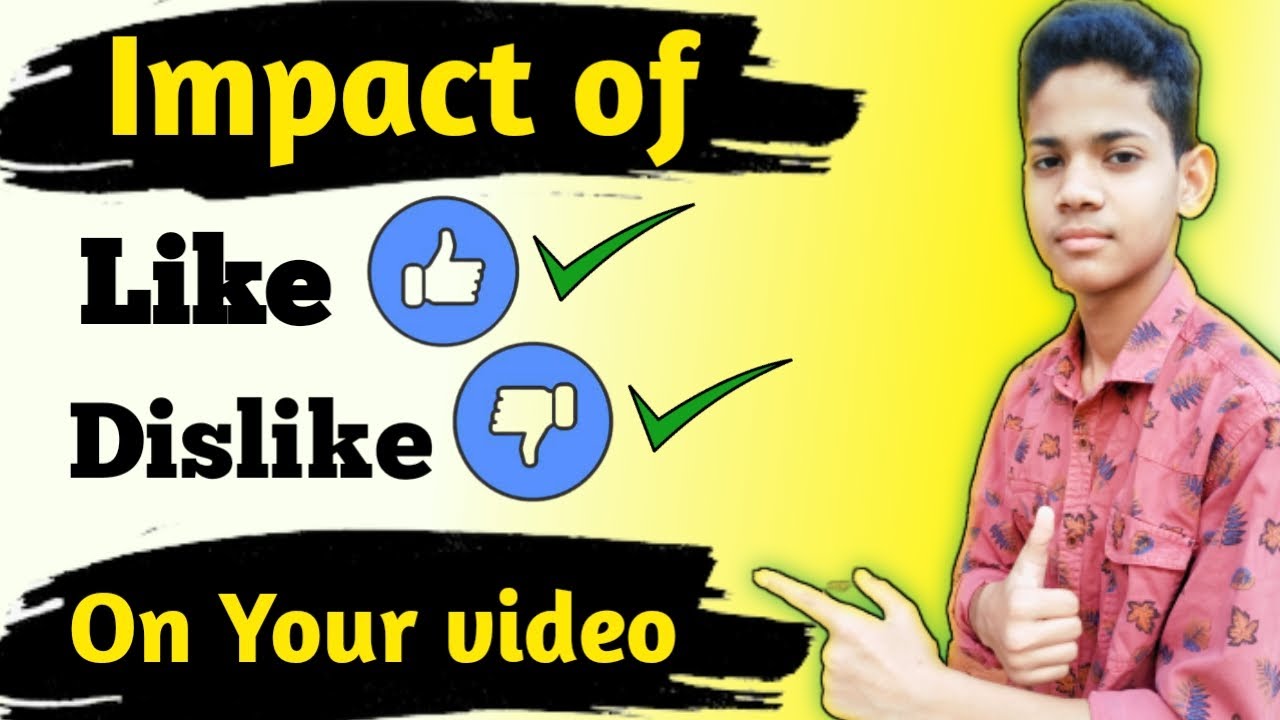 🔥Like And Dislike Effects On Youtube Videos | 🔥Effect Of Dislike On ...