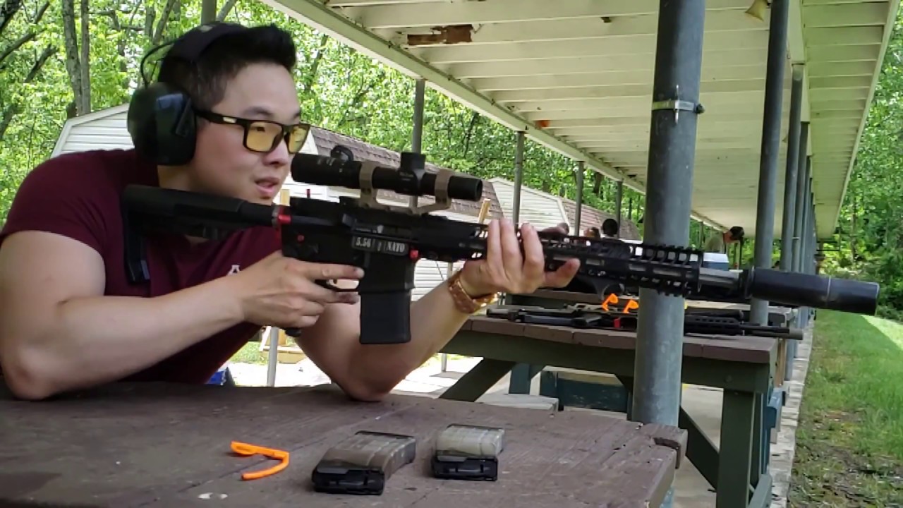 Samsung Galaxy S9 Plus Super Slow-Mo 960 FPS AR-15 Tactical Rifle ...