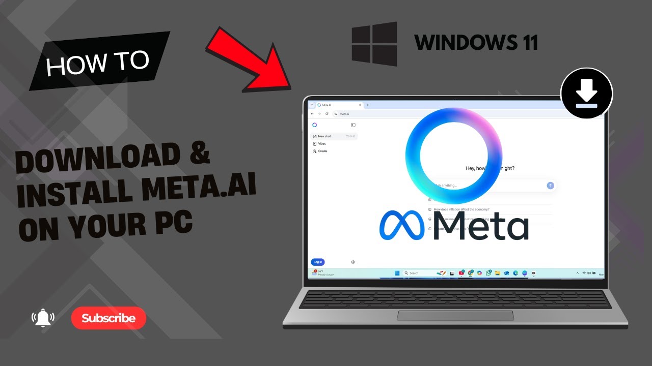 Install Meta AI on Your PC in Minutes — Step-by-Step Tutorial - YouTube