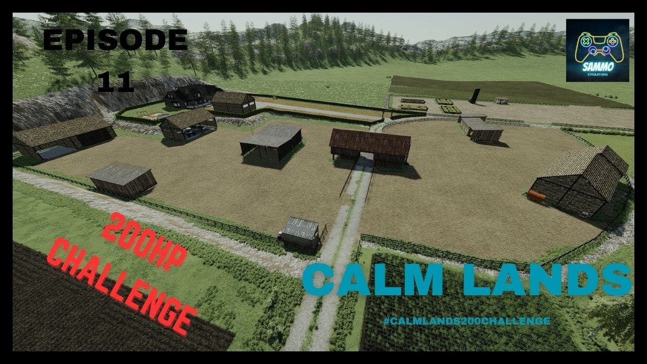 Calm lands / 200HP Challenge / Episode 11 / #FS22 / We have built a ...