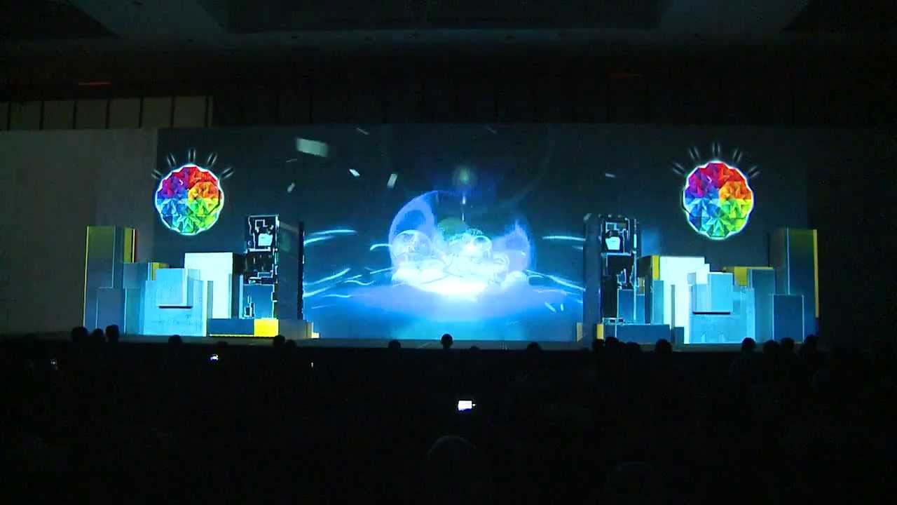 Stage 3D Video Mapping, Product Launching IBM Conference & Exhibition ...