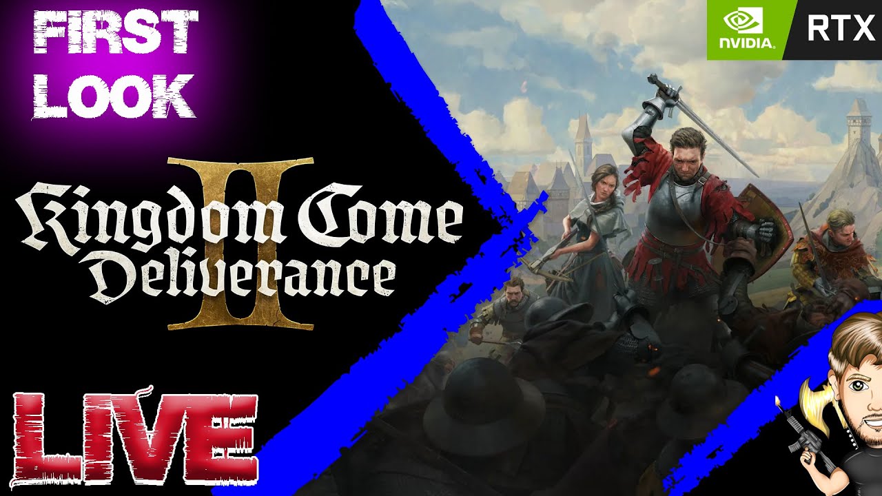 🔴LIVE Kingdom Come: Deliverance II PC 2025 Gameplay - First Look ...