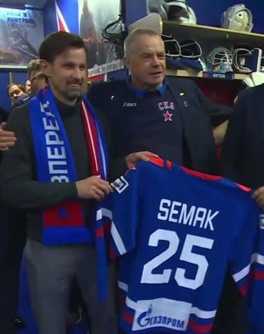 Семак поддержал СКА в игре против Спартака - Video by Serega Leschenko ...