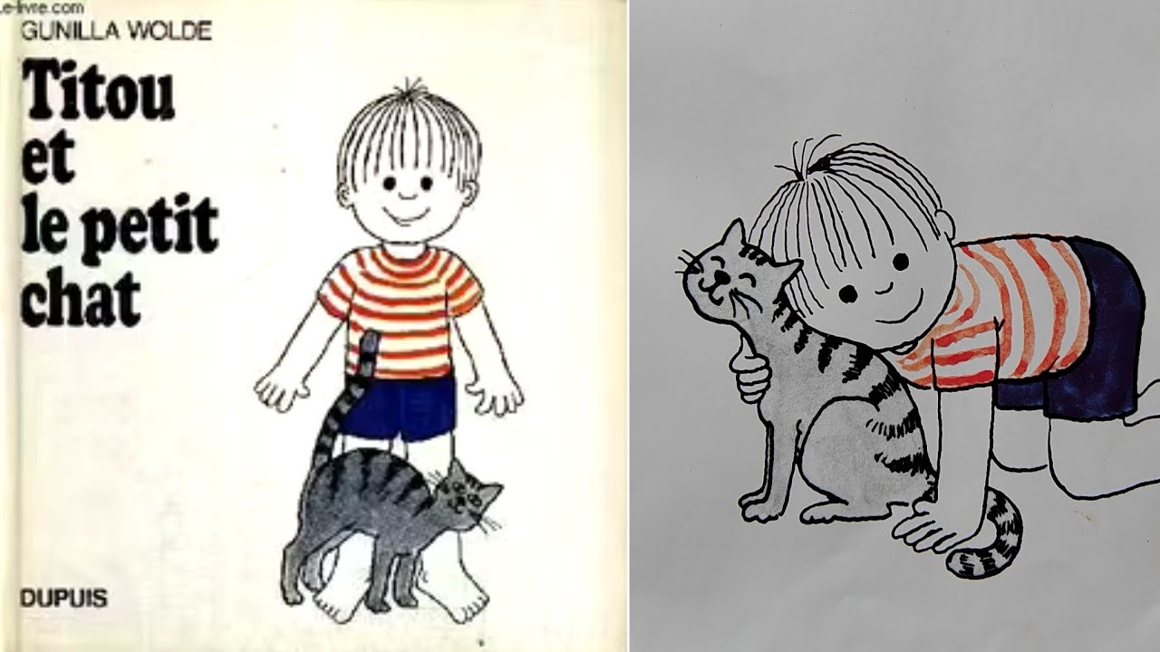 Une pause lecture avec Titou et le petit chat 🐈‍⬛ - YouTube