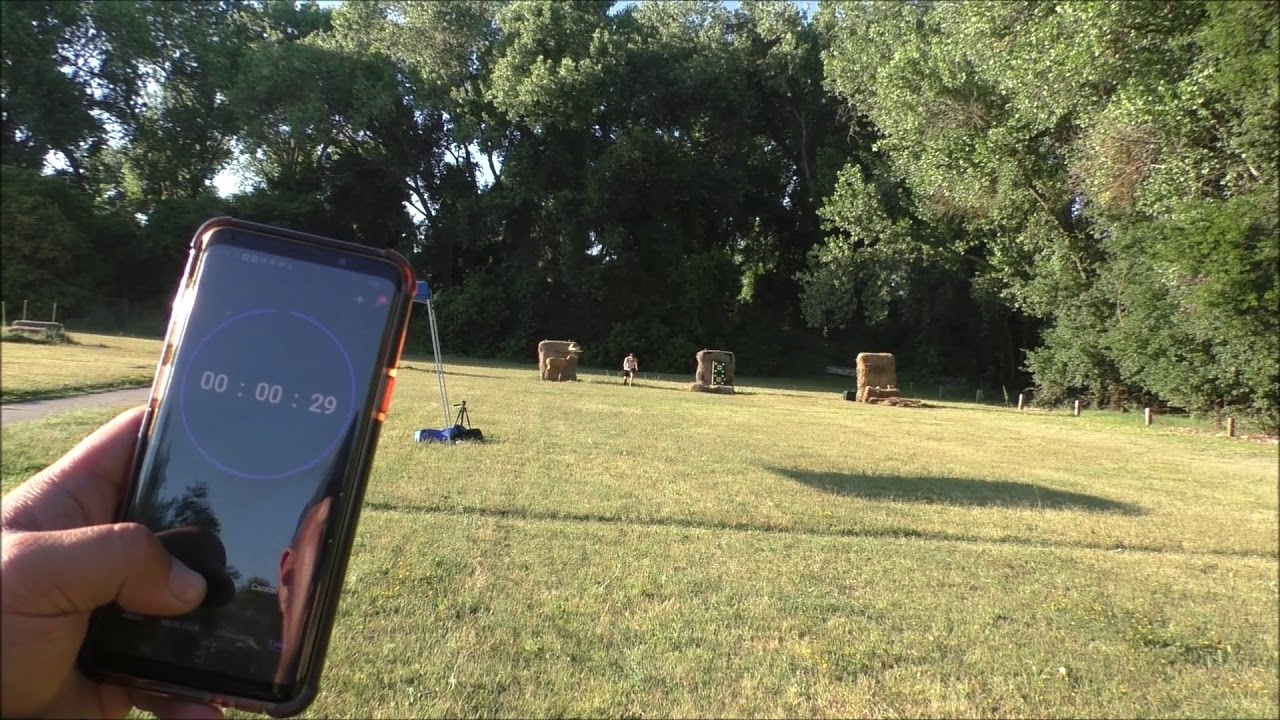 40 Yard Dash Archery Shot - YouTube