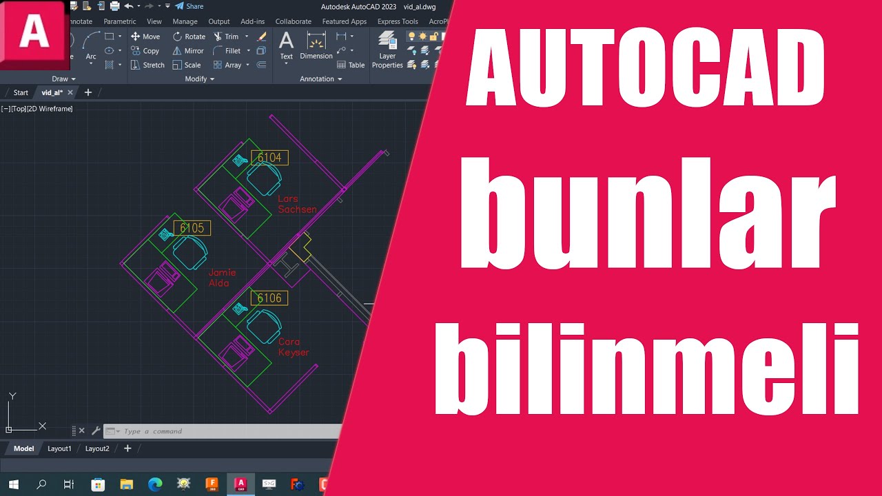 Autocad Bilinmesi Gereken 5 Komut | SNAPANG ile Açılı Çizim, Hızlı Blok ...
