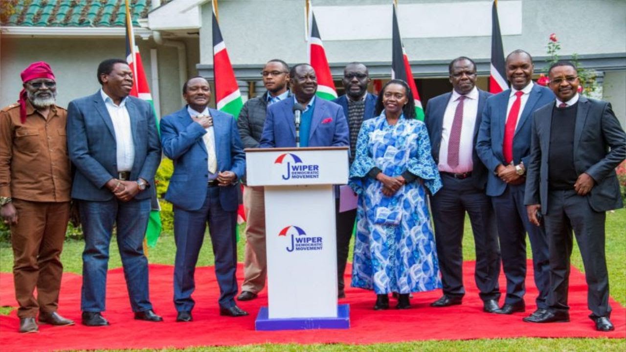 LIVE: AZIMIO Presentation of Limuru 3 Conference Resolutions to ODM ...