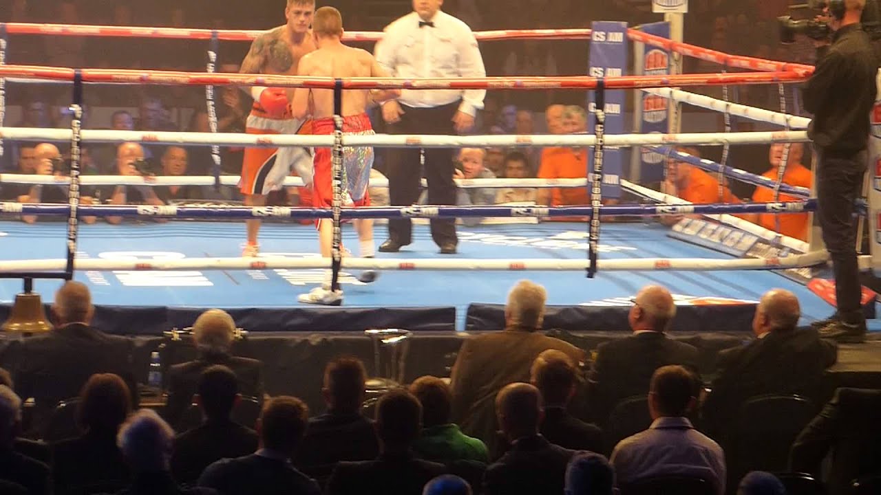 Marc Mccullough Odyssey arena Belfast boxing - YouTube