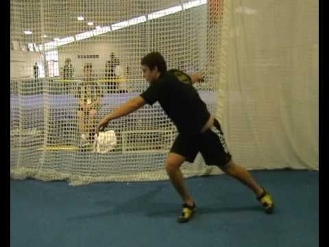 Fast Left Foot Discus Drill - YouTube
