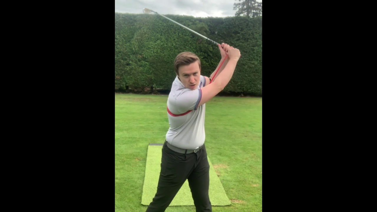 How to Keep a bent right arm at impact - YouTube
