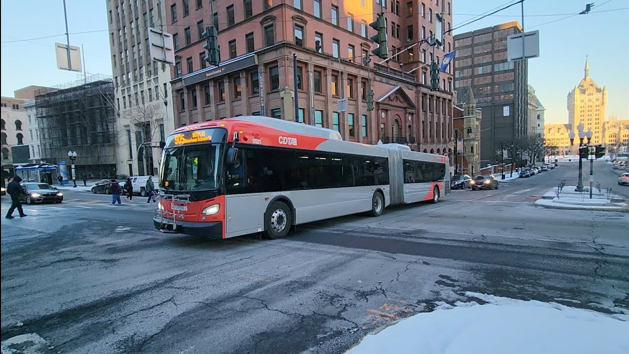 Cdta buses at State street and Pearl street and a random spot Part 2 ...