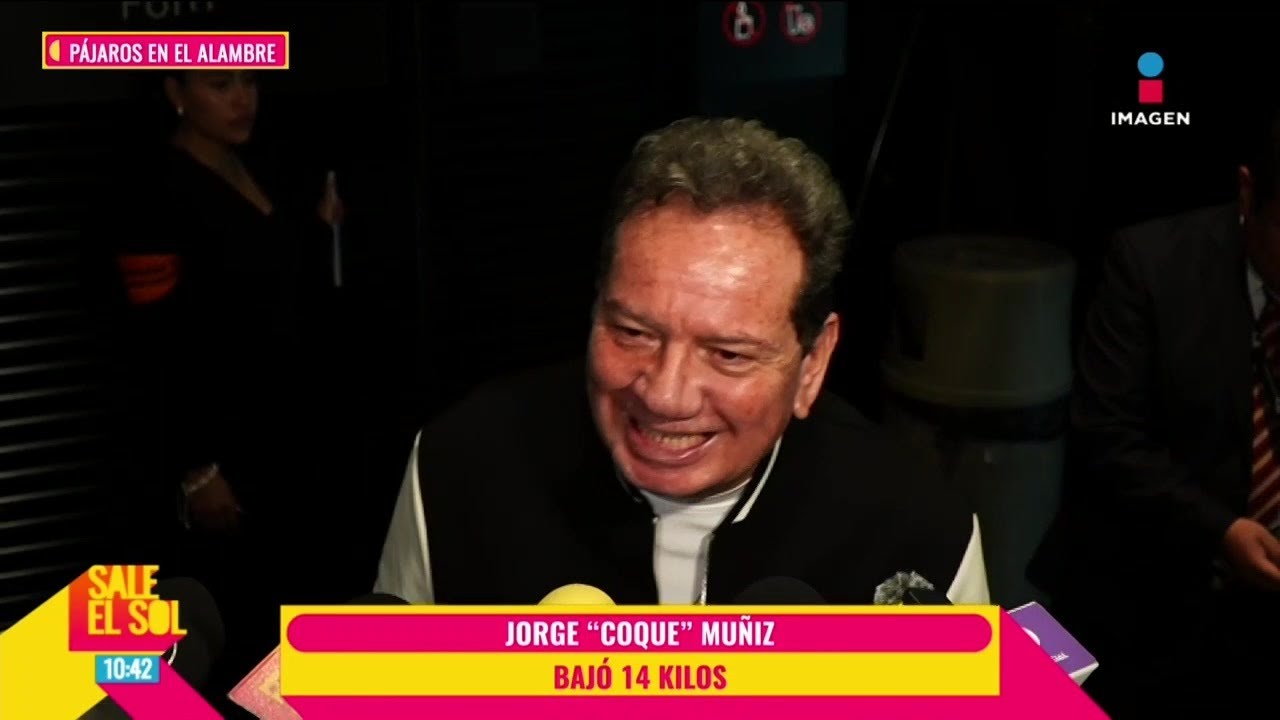¡Jorge 'El Coque' Muñiz SORPRENDE al bajar de PESO, admite que Manuel ...