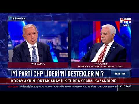 Teke Tek'te Koray Aydın soruları yanıtlıyor... #YAYINDA