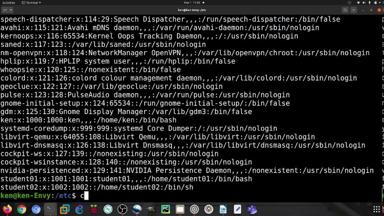 05. Creating deleting modifying users in ubuntu linux - YouTube