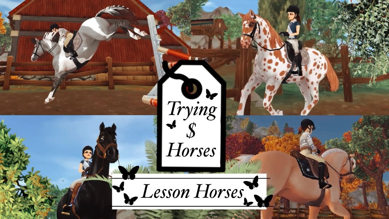 Trying Lesson Horses! 🐴 || Star Stable Online RRP - YouTube