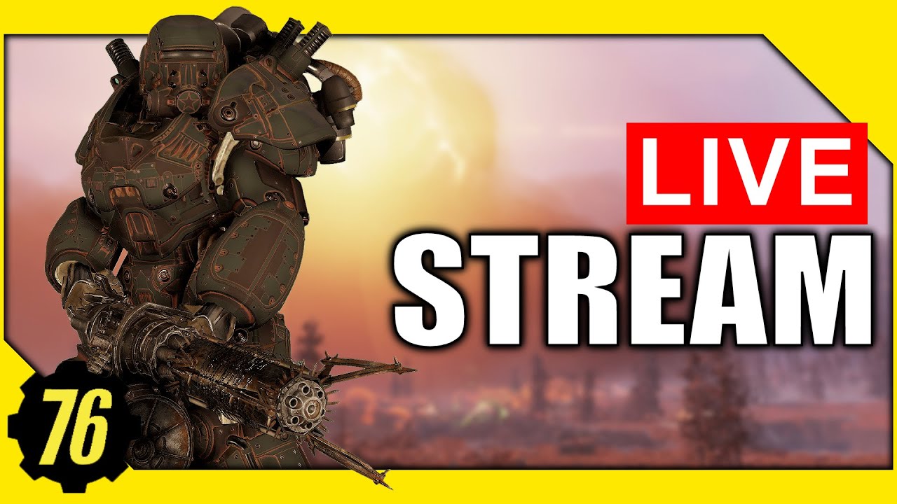 Fallout 76 Patch Update Server Down Maintenance Live Stream - YouTube