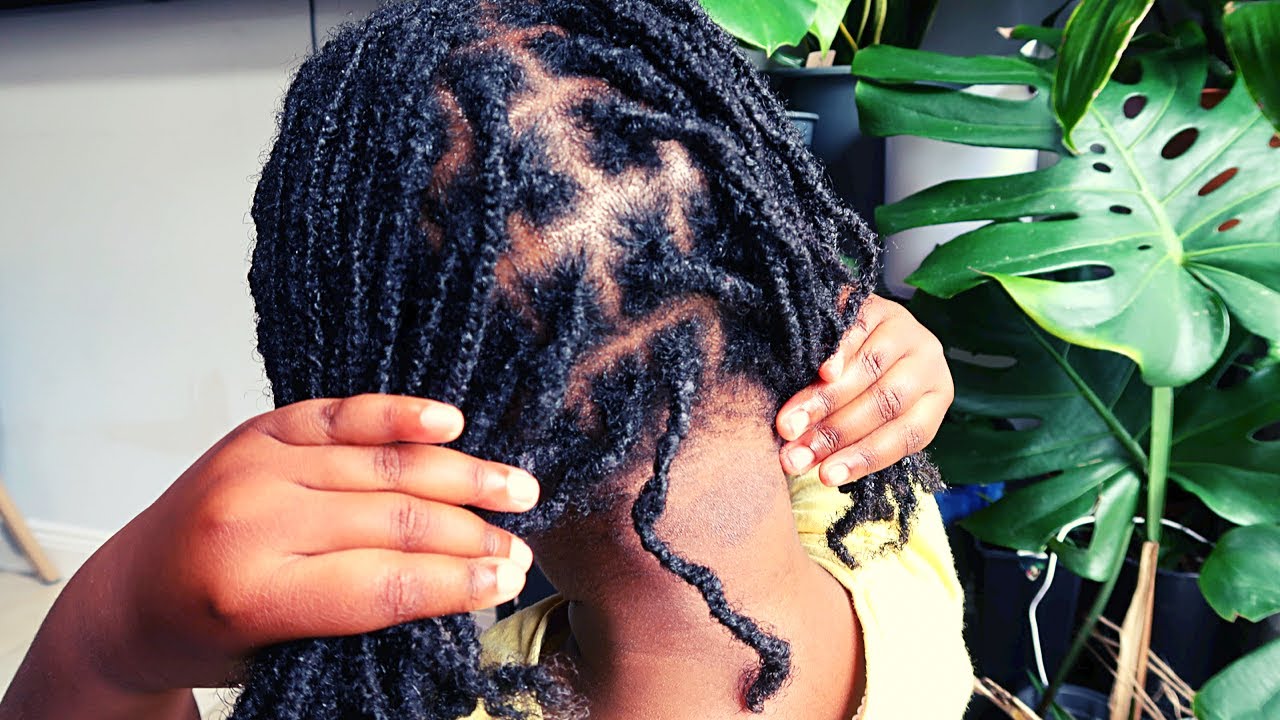 6 MONTHS BRAID LOCS | BRAID LOCS | STARTING LOCS WITH BRAIDS - YouTube