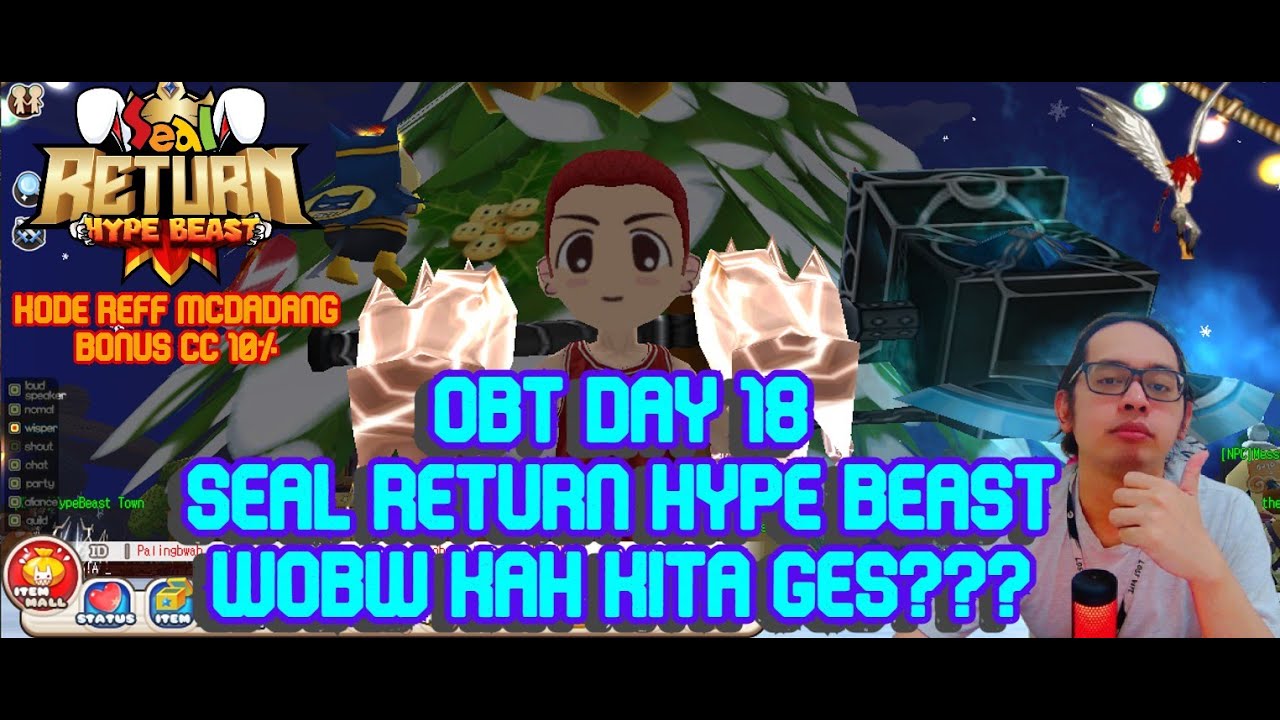 🔴 LIVE OBT DAY 18 APAKAH WOBW LAGI ATAU LEVELING SAJA? | SEAL RETURN HYPE BEAST - YouTube