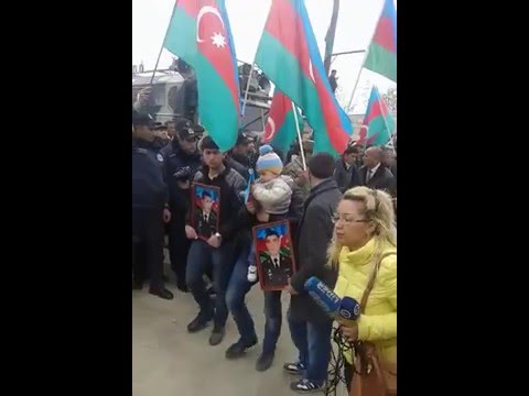 Semkirde 2 Sehidin defin merasimi