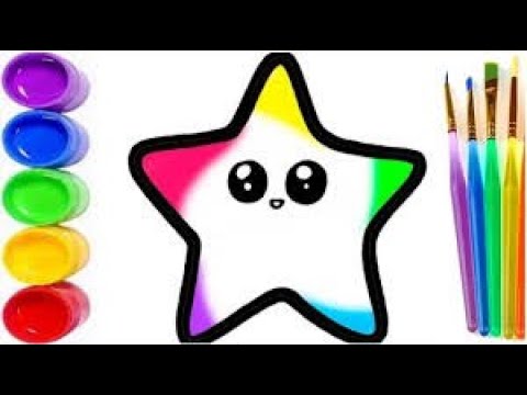 Bolalar uchun yulduz rasmi/Star picture for kids/Звездная картинка для ...