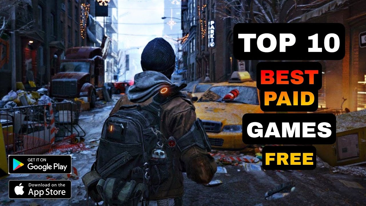 Top 10 paid games for free on Android & iOS 2021 | high graphics games ...