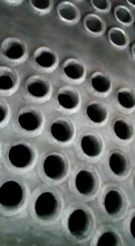 Rice husk Boiler tubes protector 3rd pass - YouTube