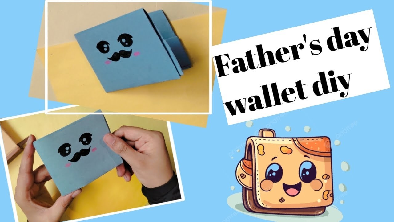 Father's day special wallet || Diy || #diy - YouTube