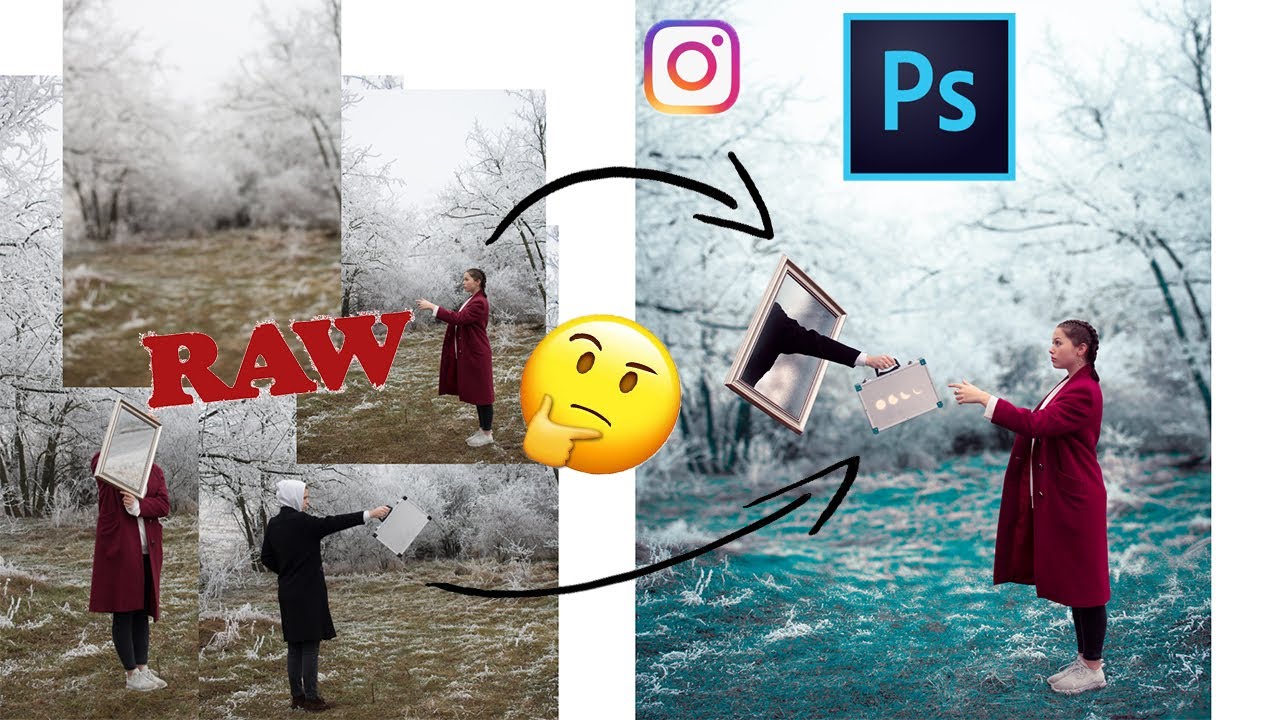 HOW TO MAKE A PHOTOSHOP COMPOSITION - YouTube