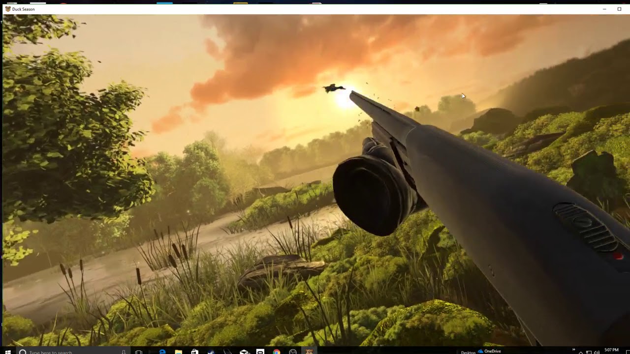 Duck Season on the Oculus Rift - YouTube