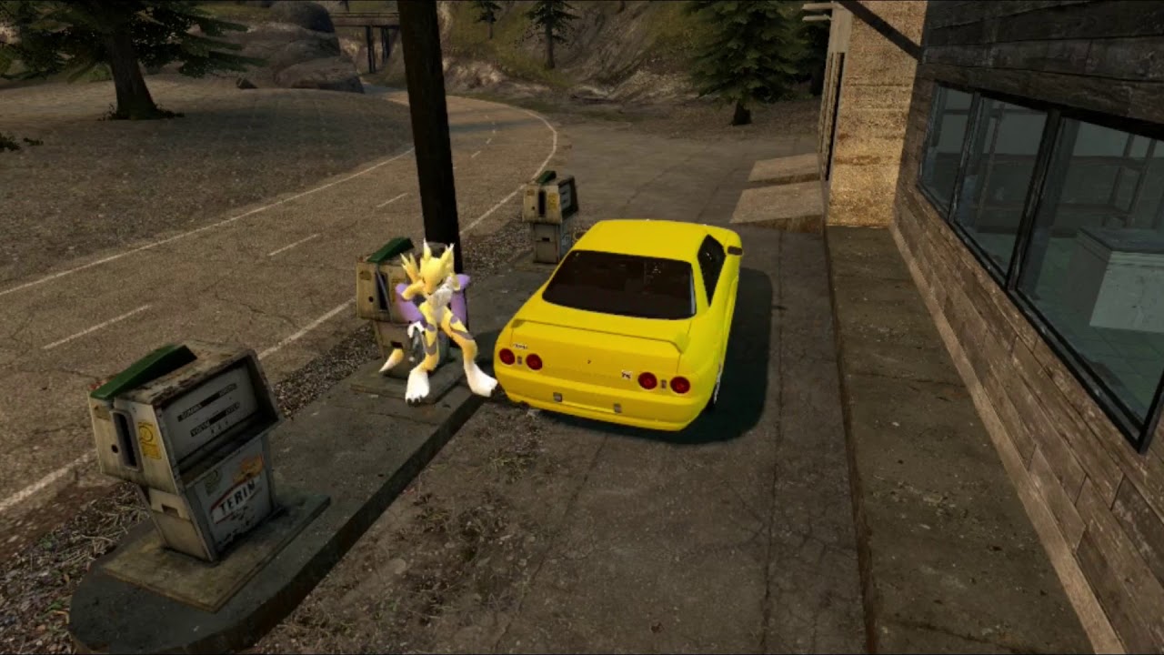 (My first Gmod Film) Renamon & R32 - YouTube