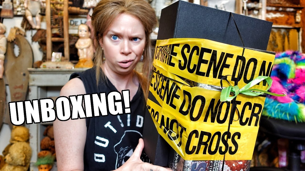 Unboxing Scary Surprise Halloween PR?! - YouTube