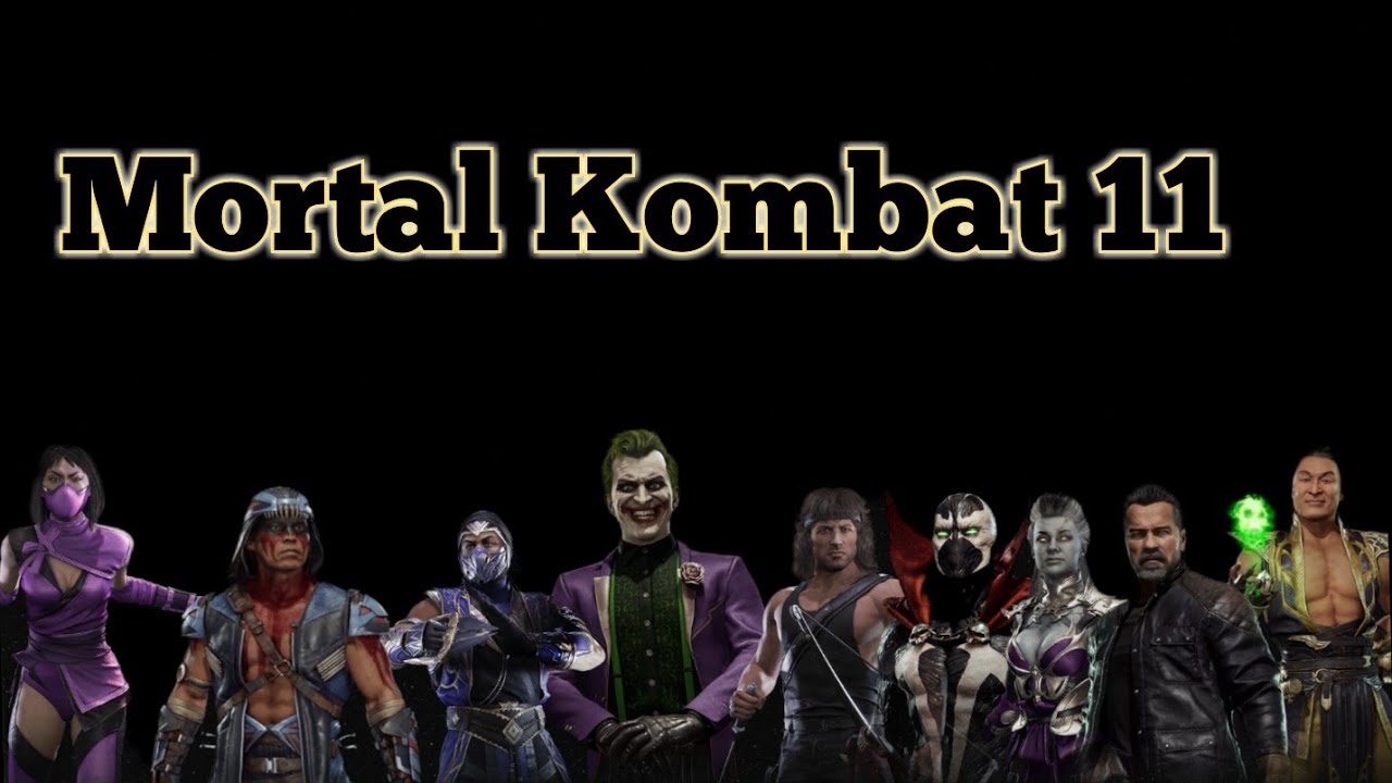 Mortal Kombat 11 Nové Postavy - YouTube