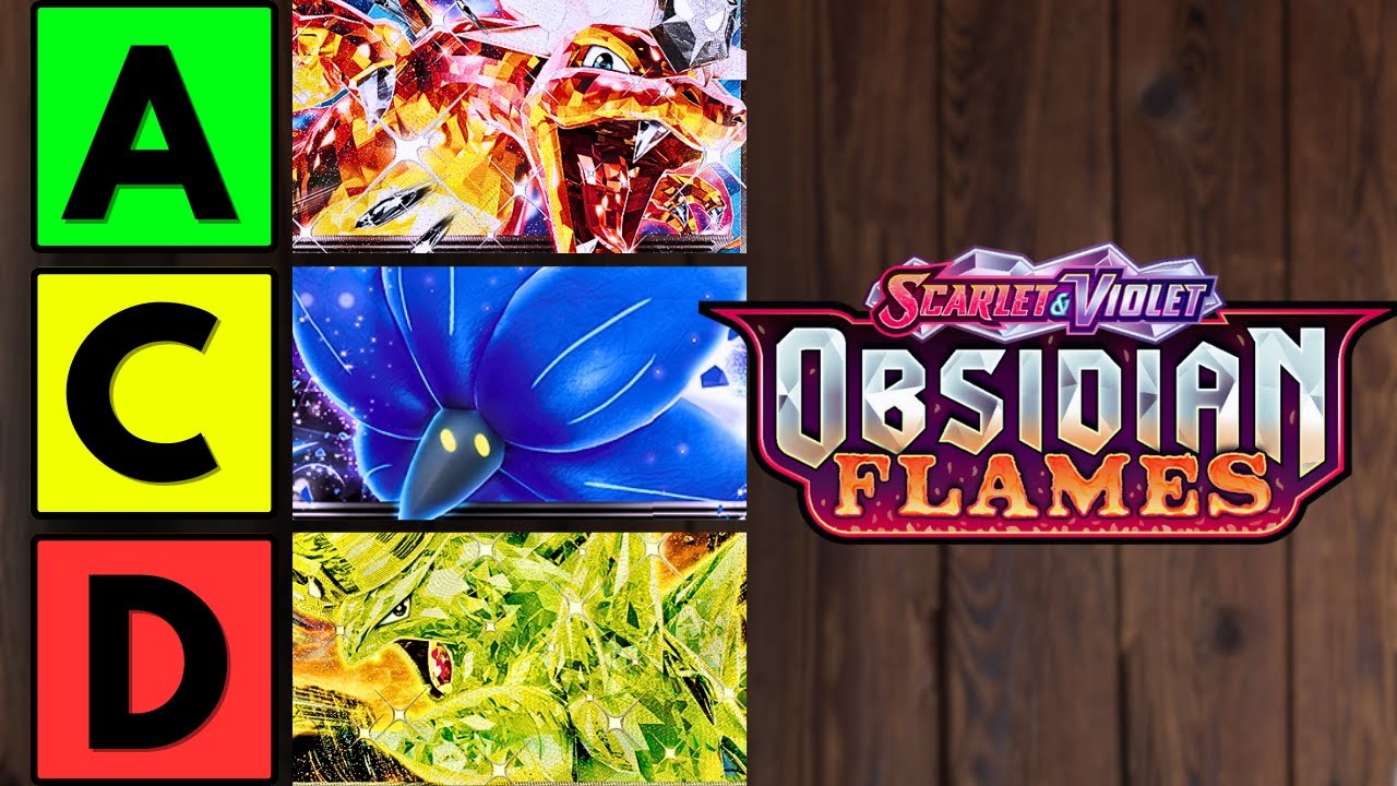 Obsidian Flames Pokémon TCG Tier List! - YouTube