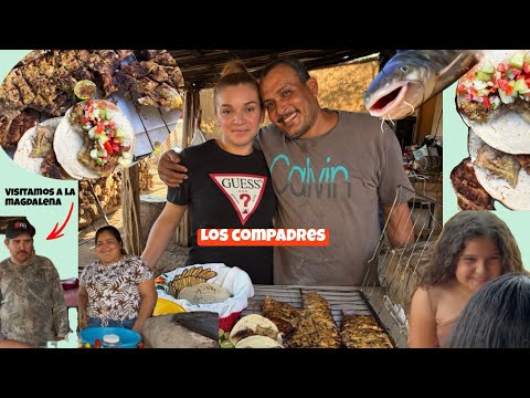 RICO BAGRE AL CARBÓN EN COMPAÑÍA DE LA MAGDALENA Y EL GORDO🫂🐟💕💯🎉🇲🇽