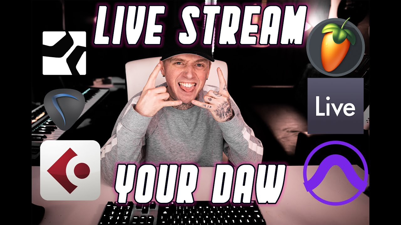 HOW TO LIVE STREAM MAKING BEATS! STREAMING YOUR DAW! FL STUDIO ...