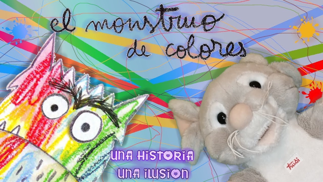 CUENTO INFANTIL: El monstruo de colores. 🟡🔵🔴⚫🟢 - YouTube