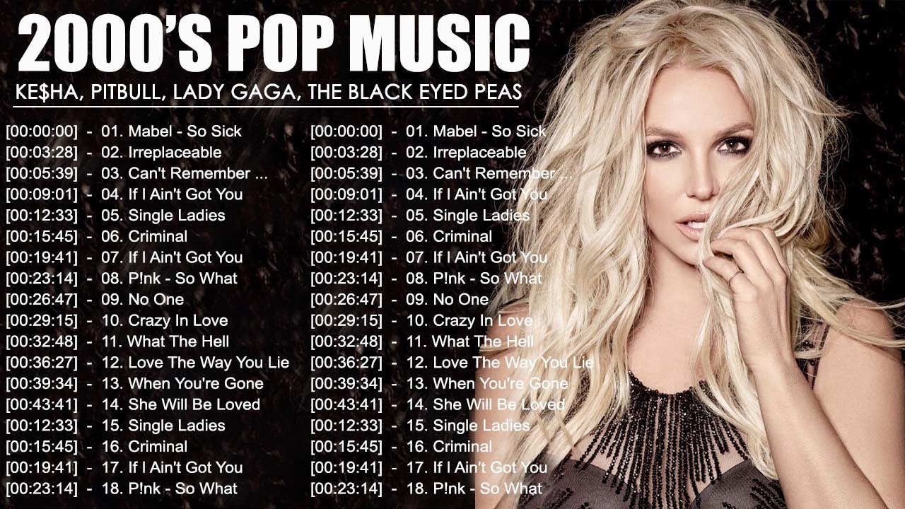 Top Hits of the 2000's 🍁🍁 Britney Spears, Rihanna, Justin Timberlake ...