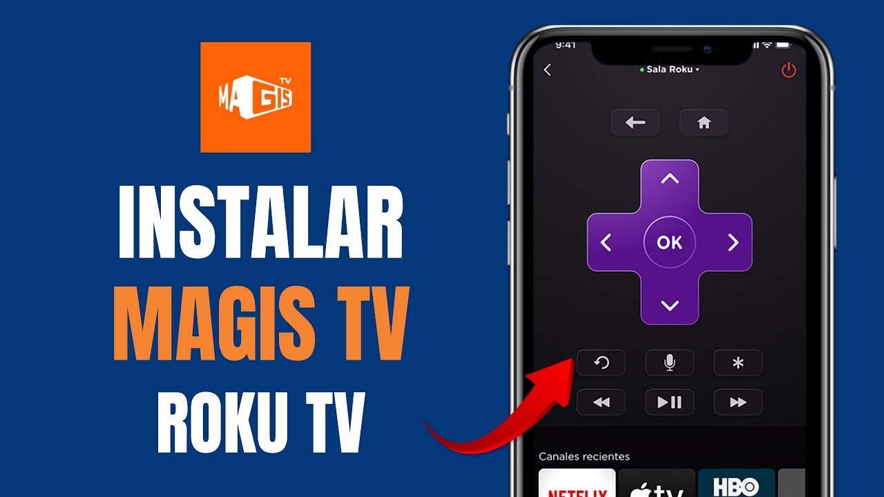 Como Descargar e Instalar MAGIS TV en ROKU TUV | Guia Completa - YouTube