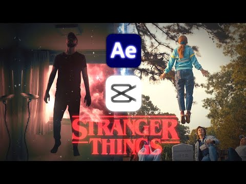 Stranger Things no AFTER EFFECTS e CAPCUT (Tutorial de Efeitos Visuais) - YouTube