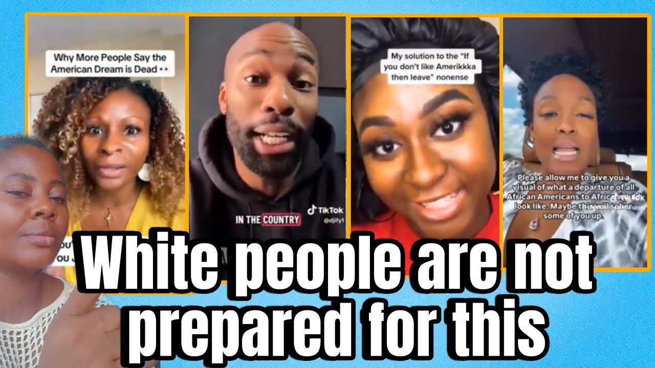 If All Black And Brown Ppl Went Back To Their Countries This Is What ...