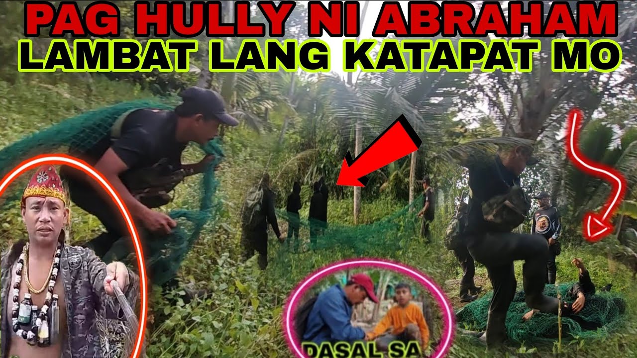 PAG HULLY NI ABRAHAM LAMBAT LANG KATAPAT MO COMANDER - YouTube