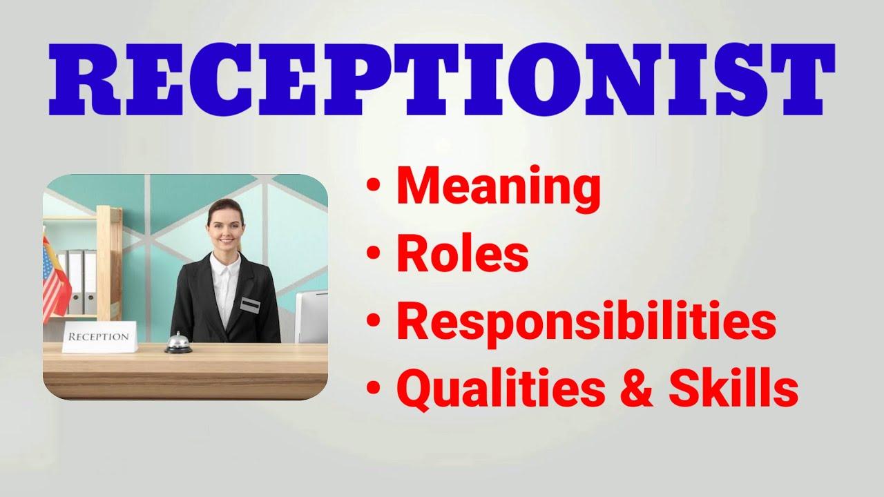 Receptionist Job Description | Receptionist Roles and Responsibilities ...