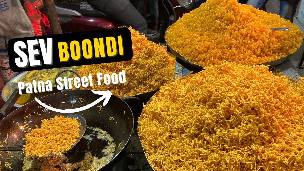 This Man Sells Extremely Yummy and Crunchy Sev Boondi Snacks | Bihari ...