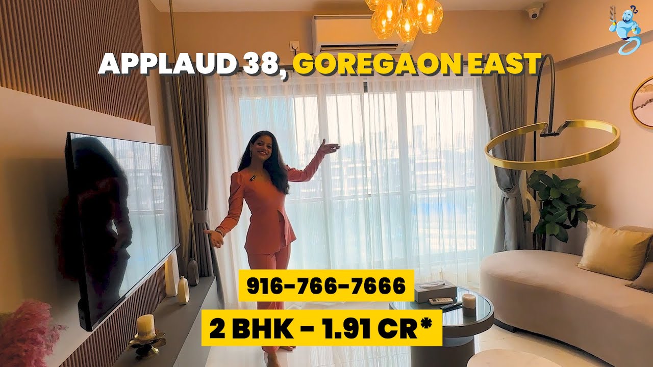 Applaud 38 | 2 BHK | Sample Flat Tour - YouTube