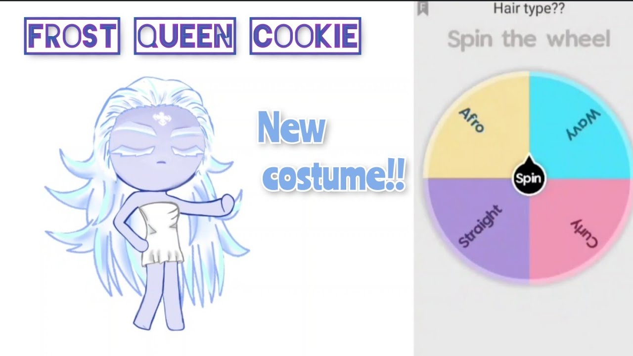 CRK| cookie run kingdom | drawing frost queen new costume animation by ...