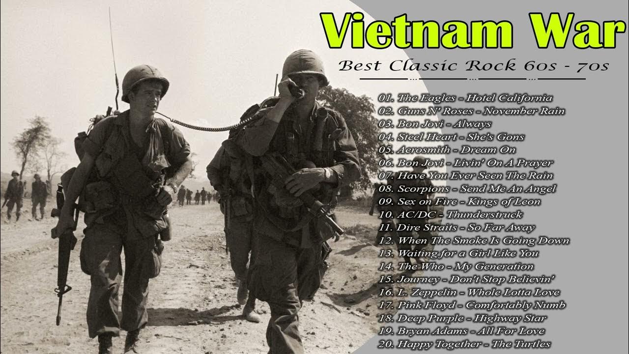 Vietnam War Era Music Playlist | Classic Rock songs | Vietnam Mix Radio ...