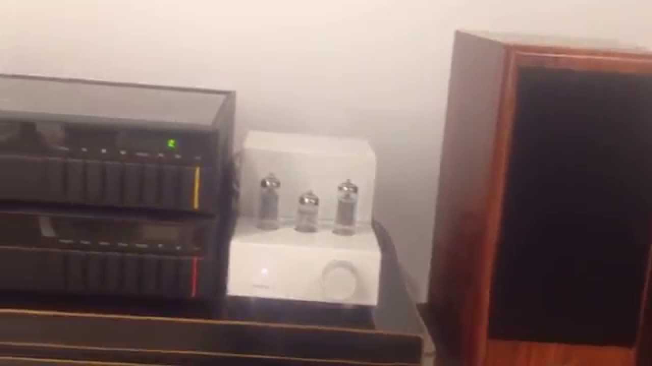 cute & mini tube amplifier michelle t1 - YouTube