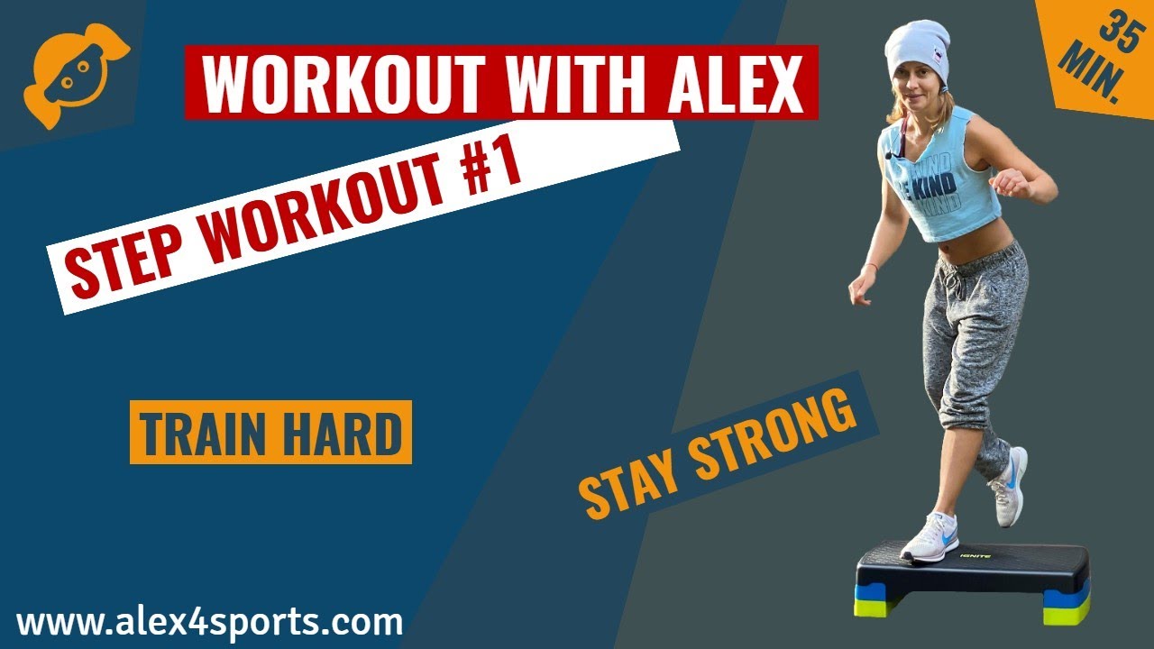 Step Box Aerobic Workout #1: Intense [35 minutes] - YouTube