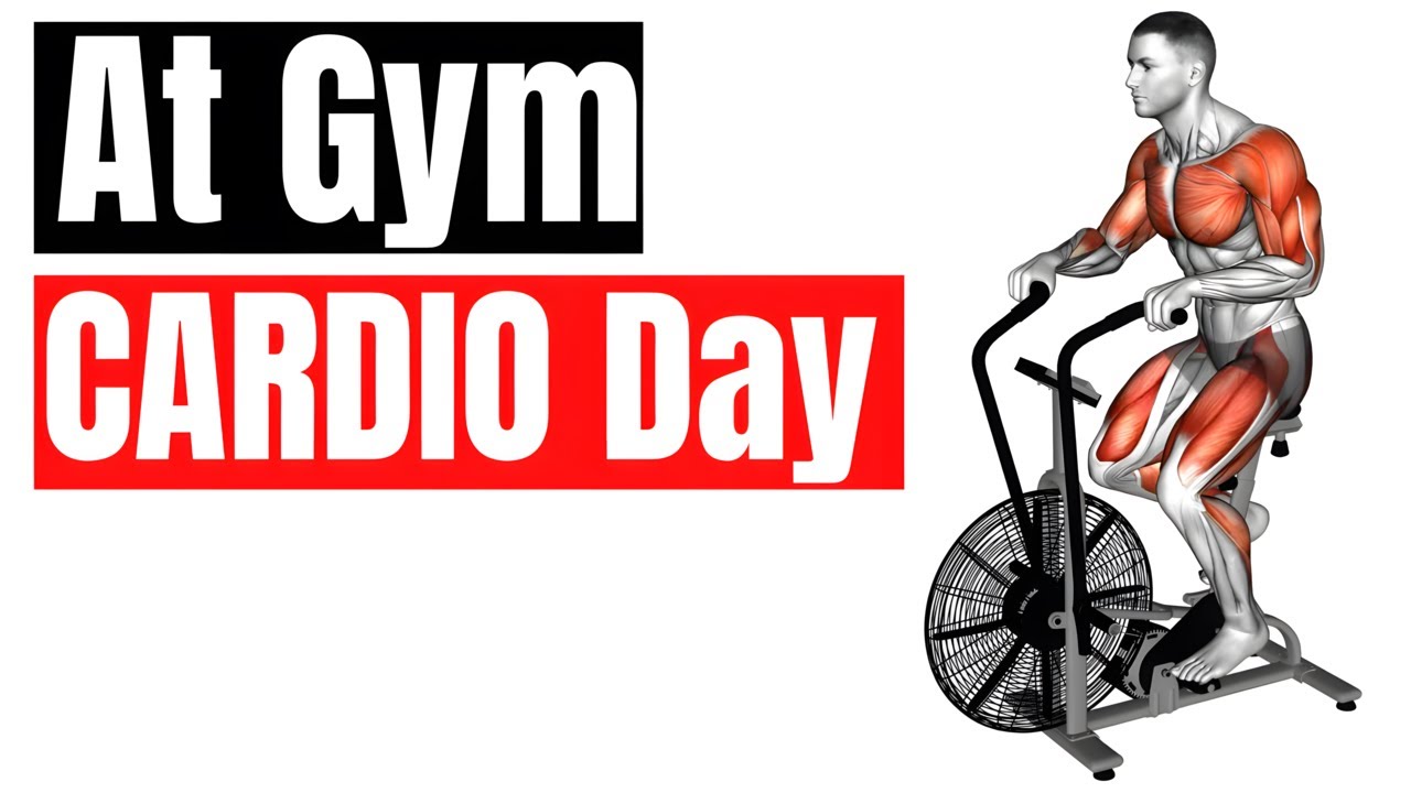 Cardio Day at Gym - With Gym Equipments! #cardioday - YouTube